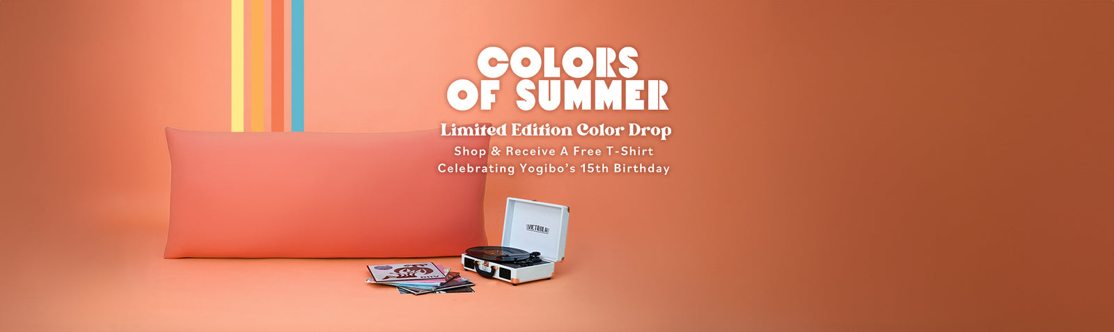 Yogibo Limited Edition Summer Colors Collection | Yogibo®